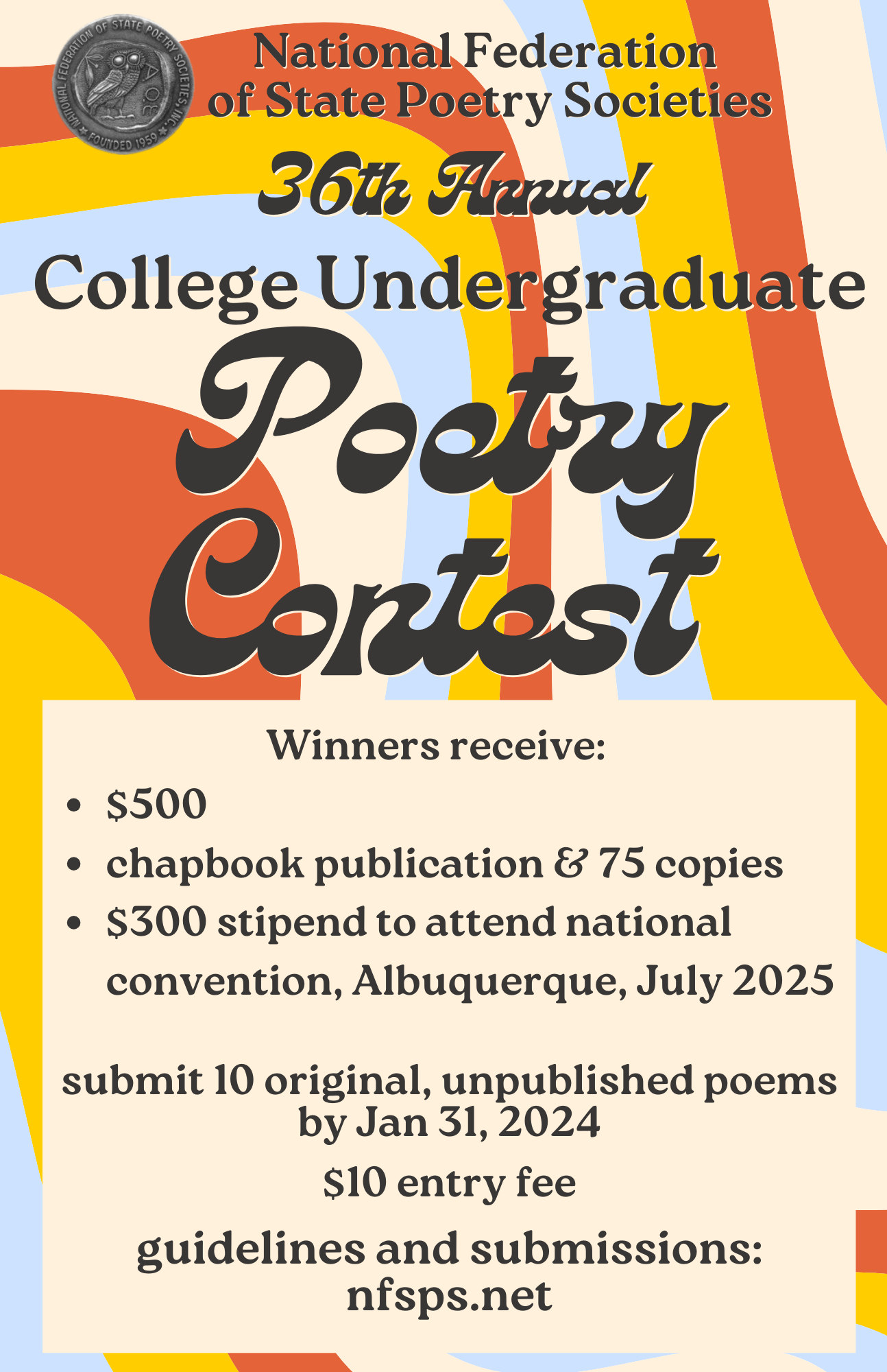 Contests | The Poetry Society of Texas